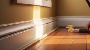 How to Fill a Large Gap Between a Baseboard and Floor - Household Advice