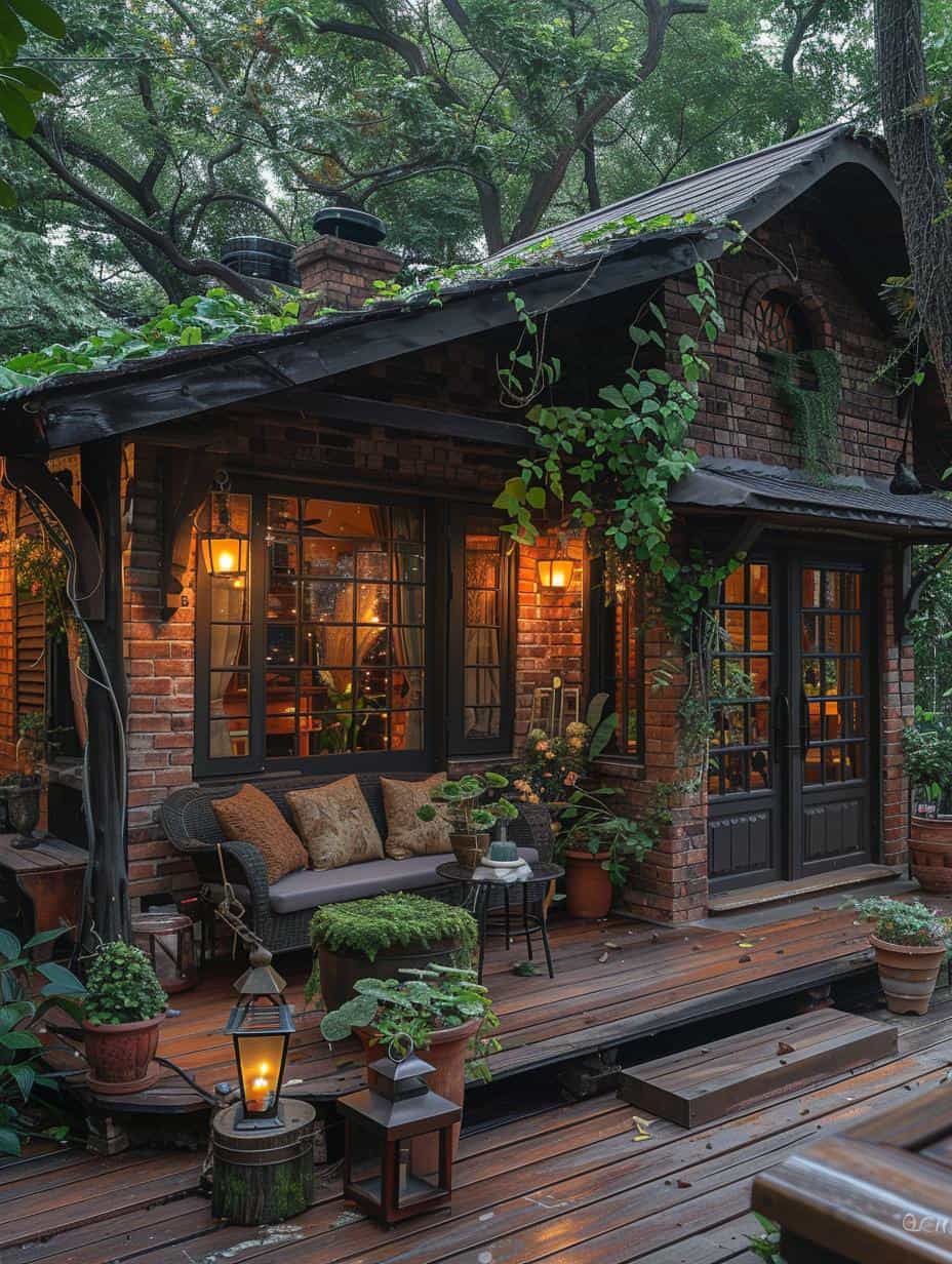15 Stunning Small Front Deck Ideas - Household Advice